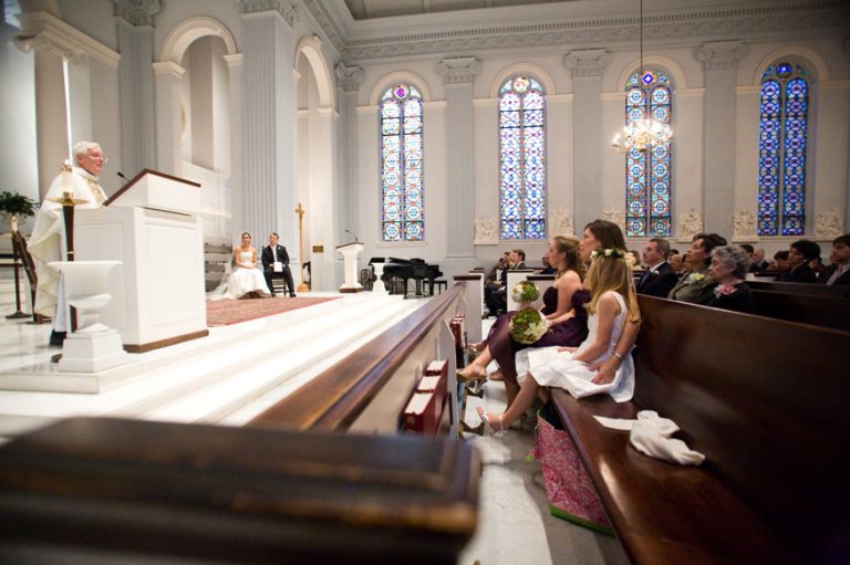 Holy Trinity wedding ceremony in Georgetown