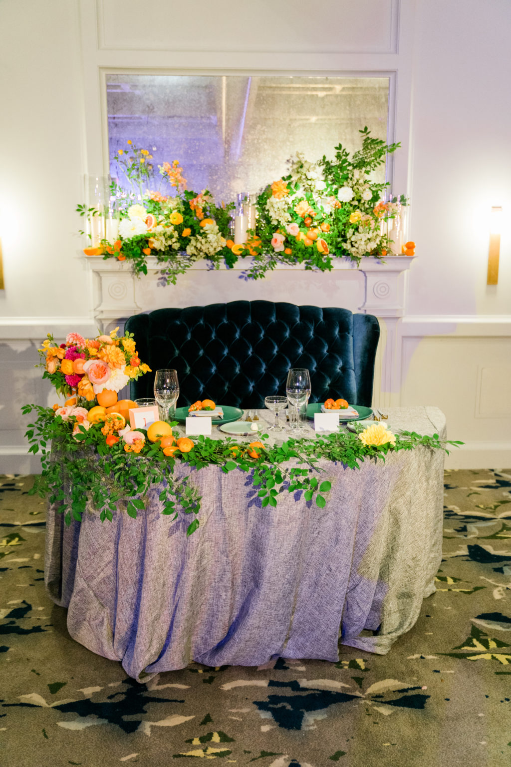 Sweetheart and Head Tables: 2021 Weddings - Bellwether Events