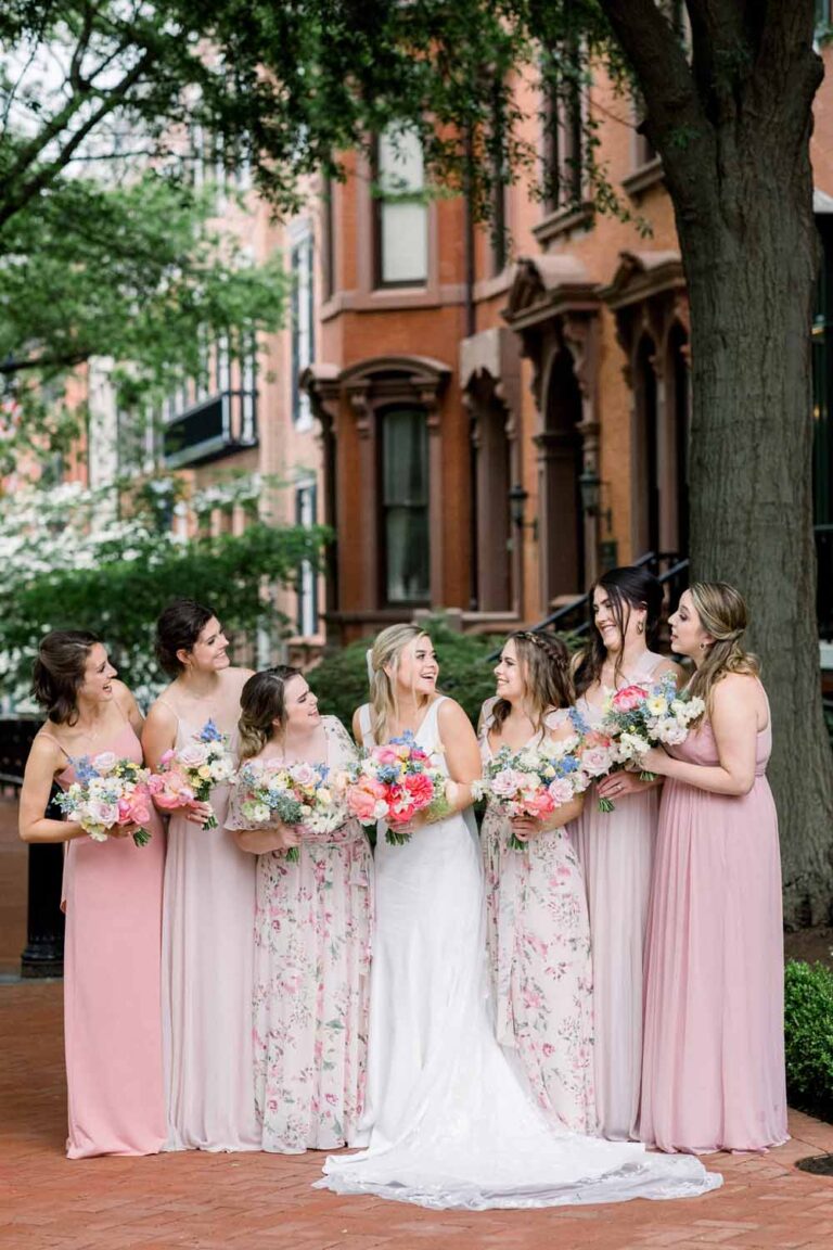 Chic Spring Decatur House Wedding - Bellwether Events