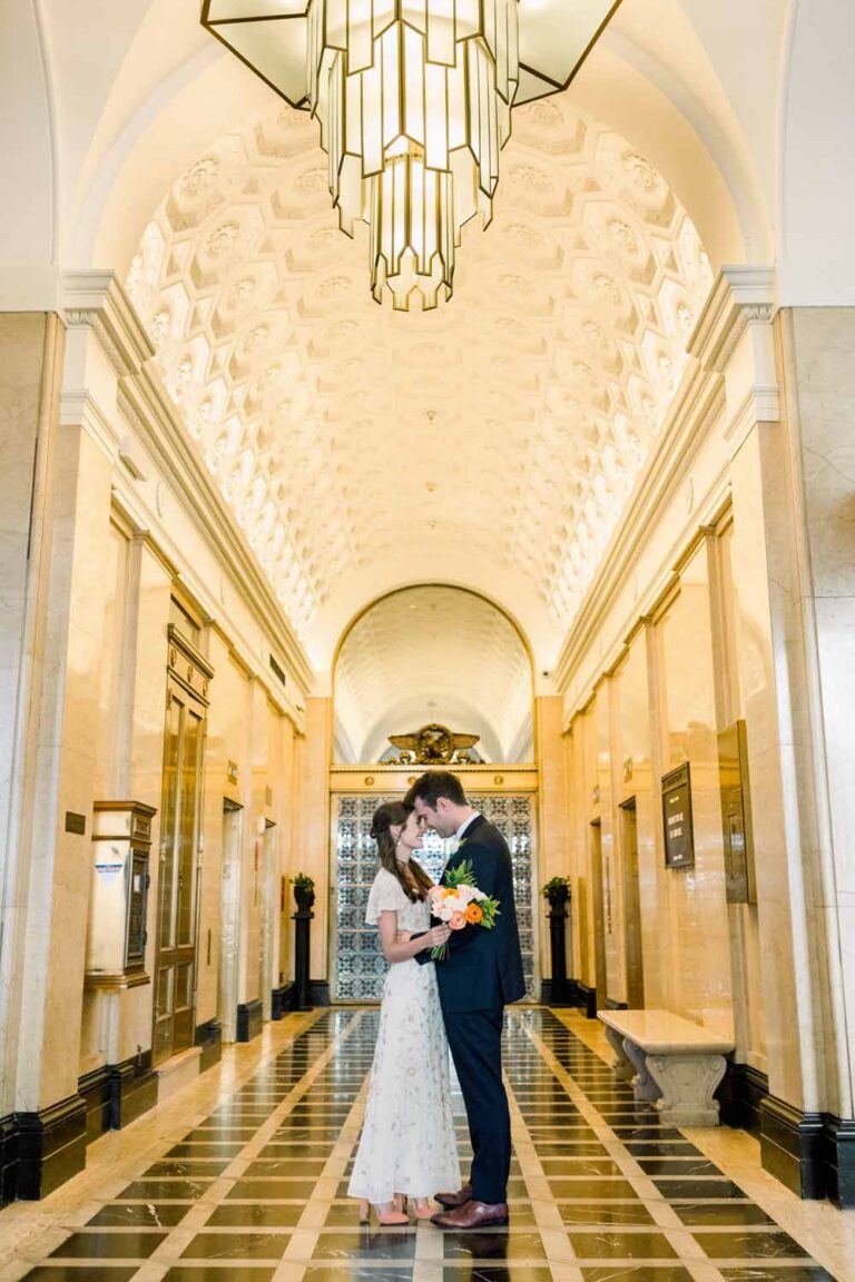 The Line Hotel Wedding in DC featuring an adorable dog - Bellwether Events