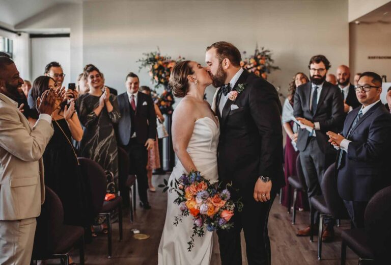 Spring Riggs Hotel Rooftop Wedding - Bellwether Events